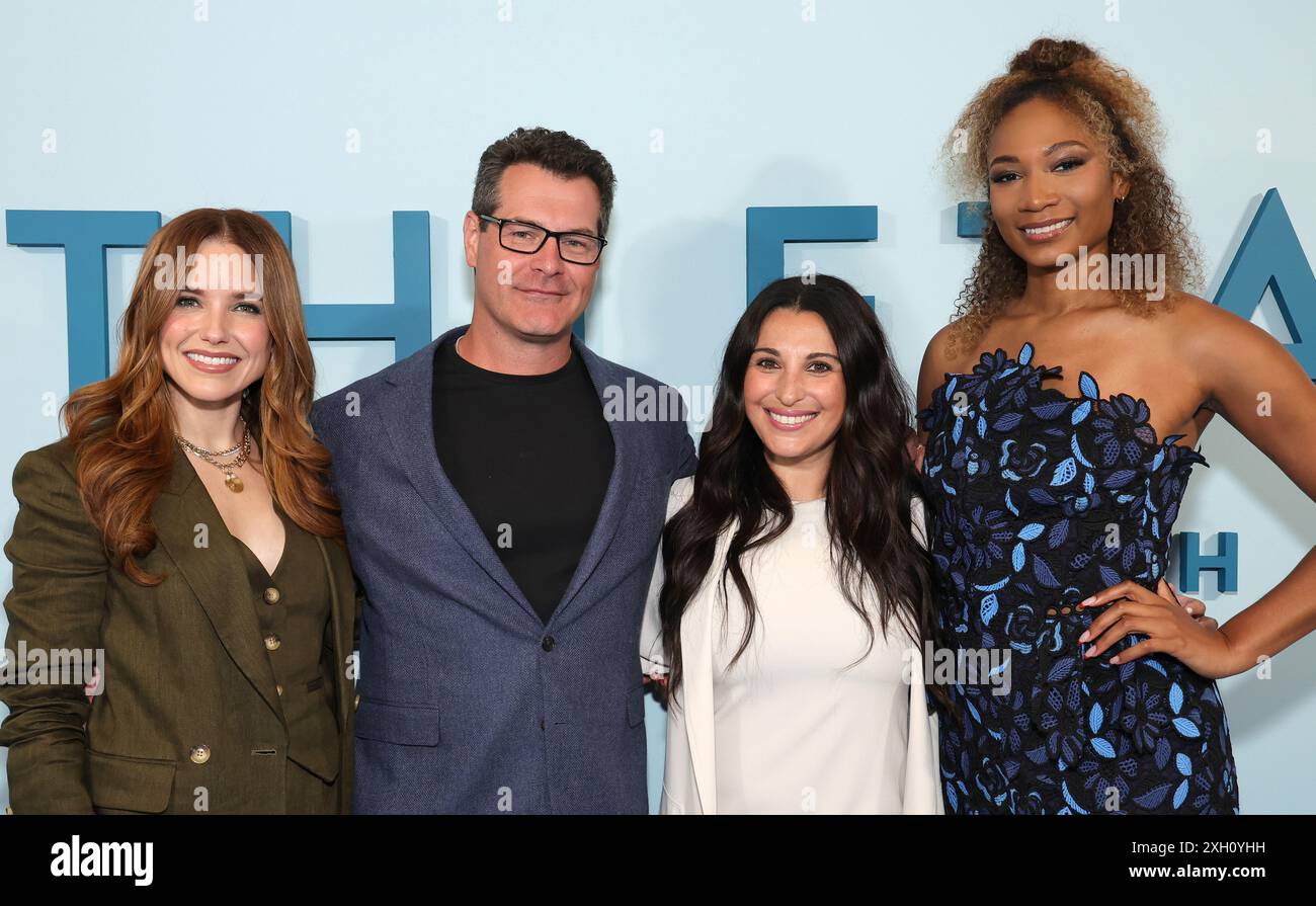 BEVERLY HILLS, CA - JULYE 10: Sophia Bush, Chris Blakeslee, Ilona Aman ...