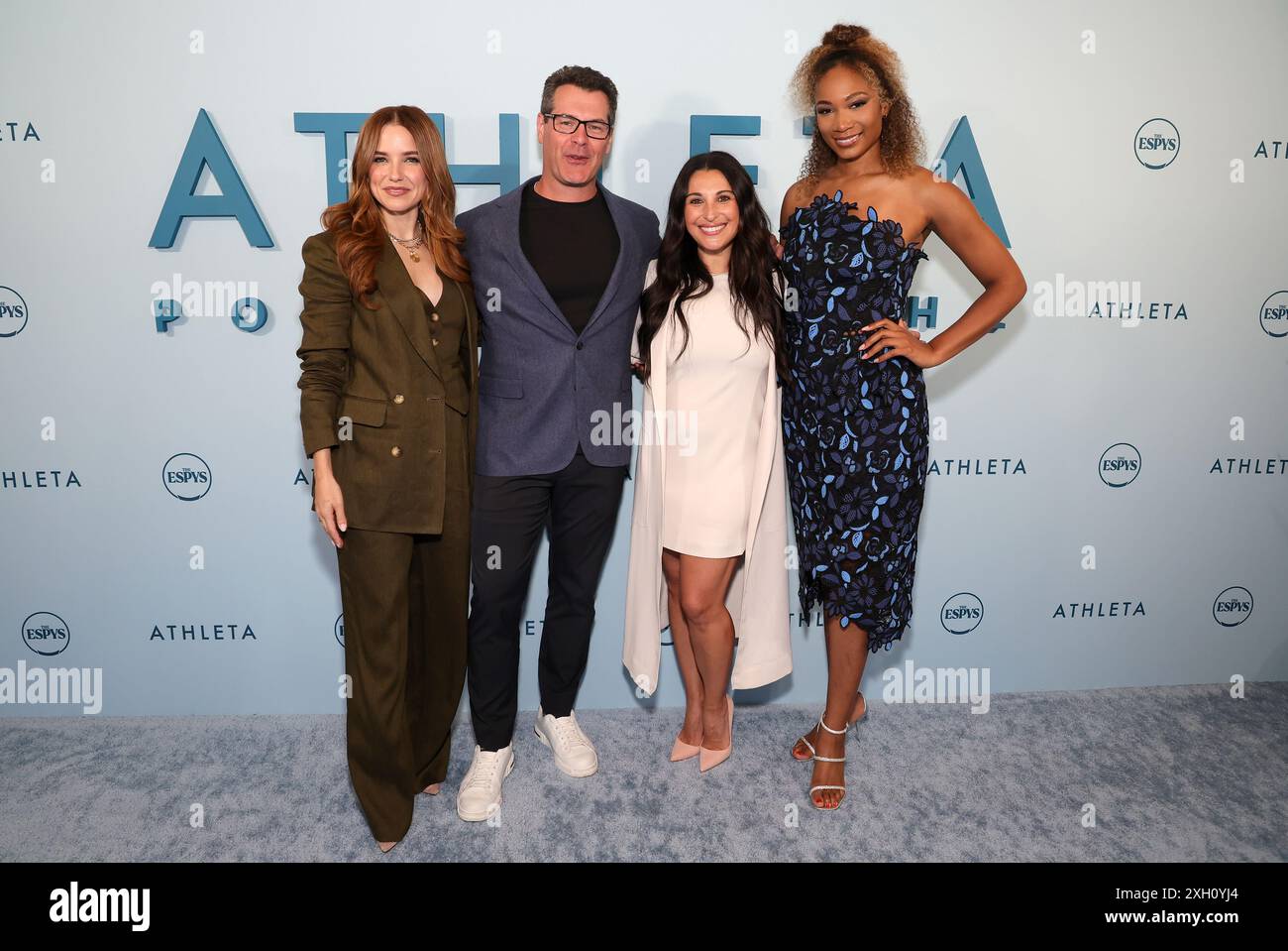 BEVERLY HILLS, CA - JULYE 10: Sophia Bush, Chris Blakeslee, Ilona Aman ...