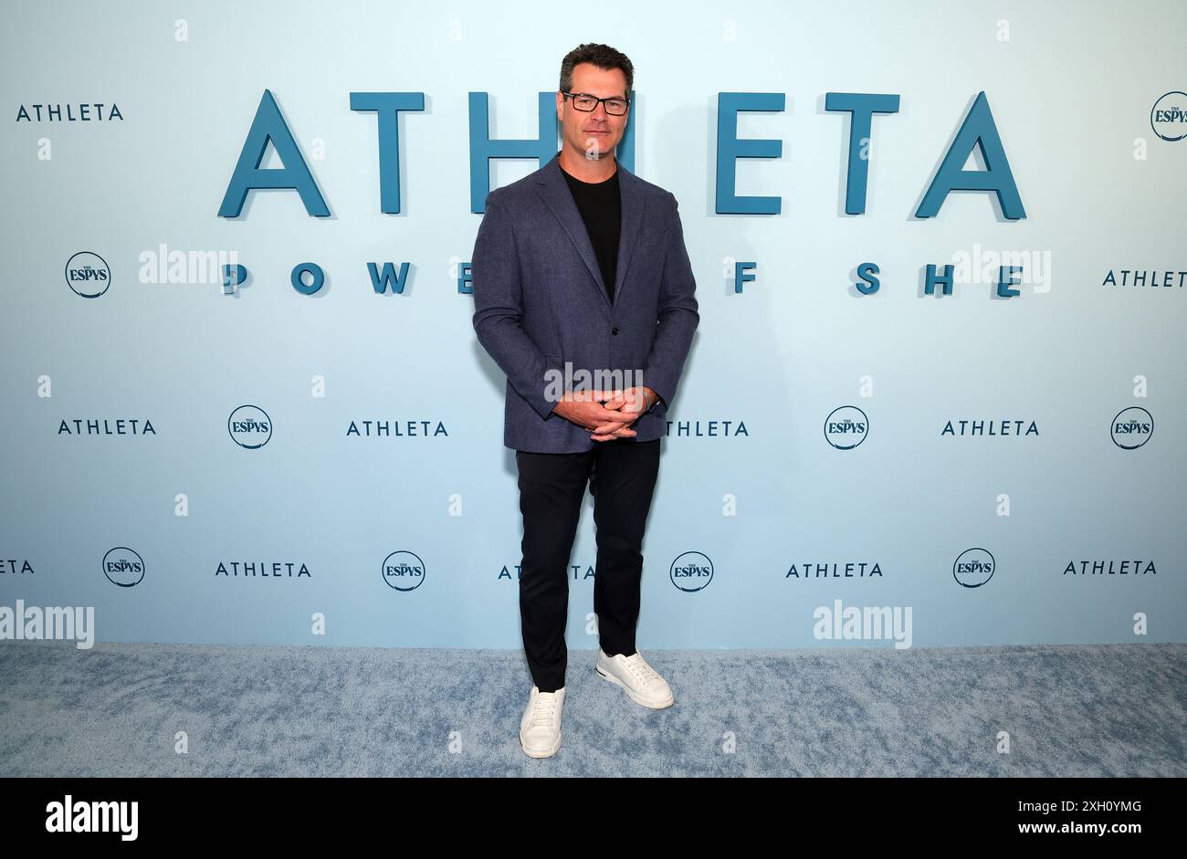 BEVERLY HILLS, CA - JULYE 10: Chris Blakeslee at the Athleta Power of She Luncheon on July 10 ...