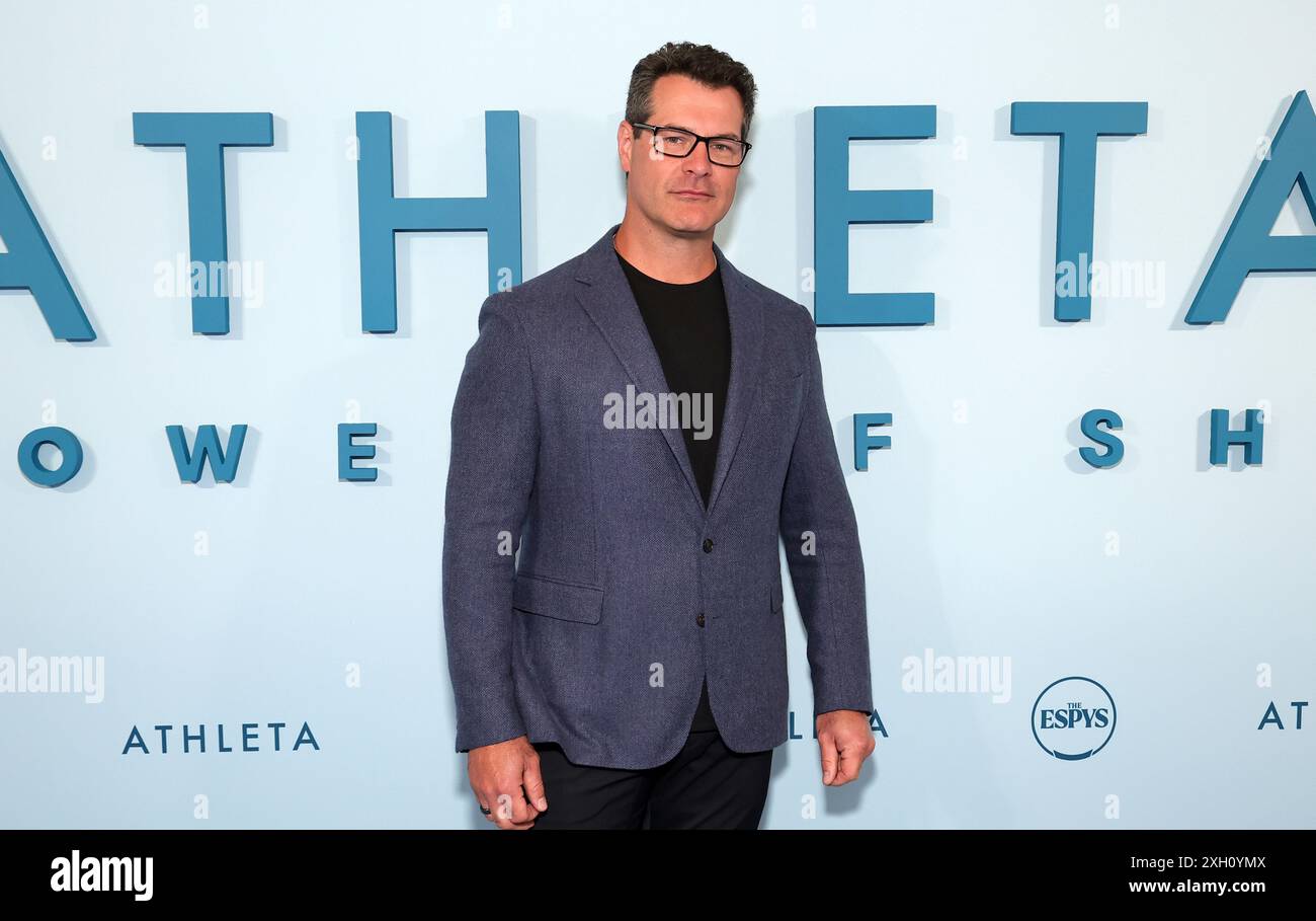 BEVERLY HILLS, CA - JULYE 10: Chris Blakeslee at the Athleta Power of She Luncheon on July 10 ...