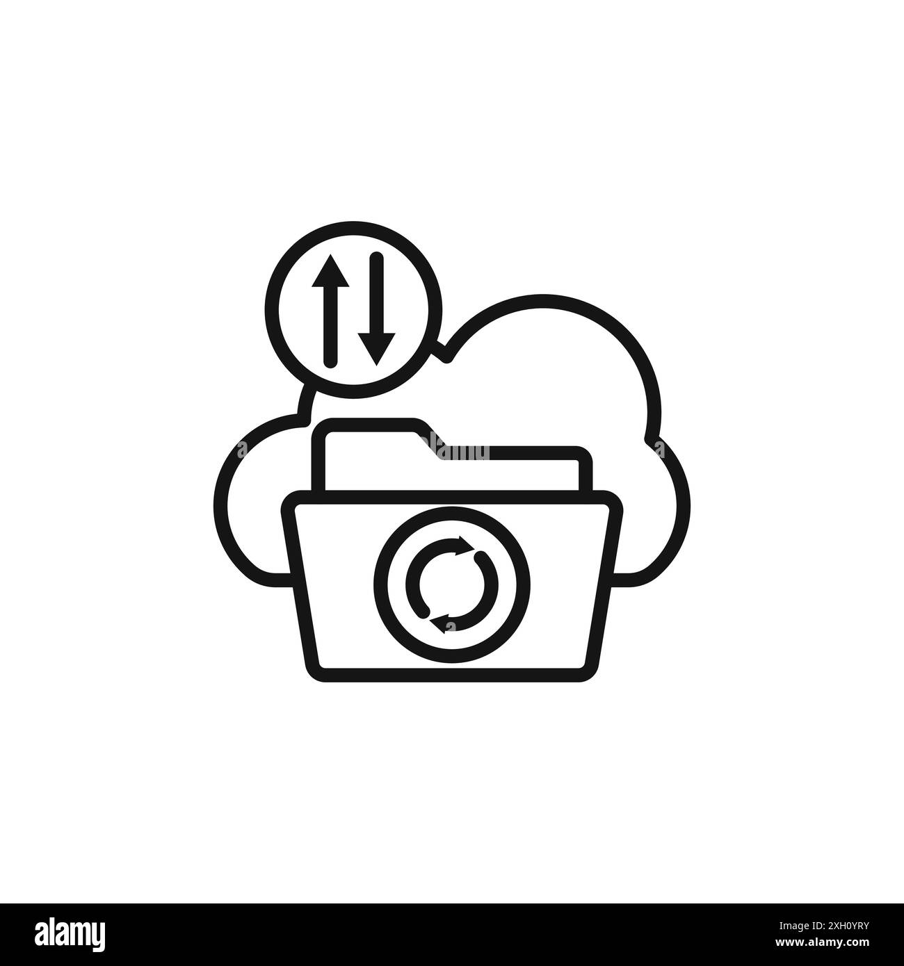 Media stress data Cut Out Stock Images & Pictures - Alamy