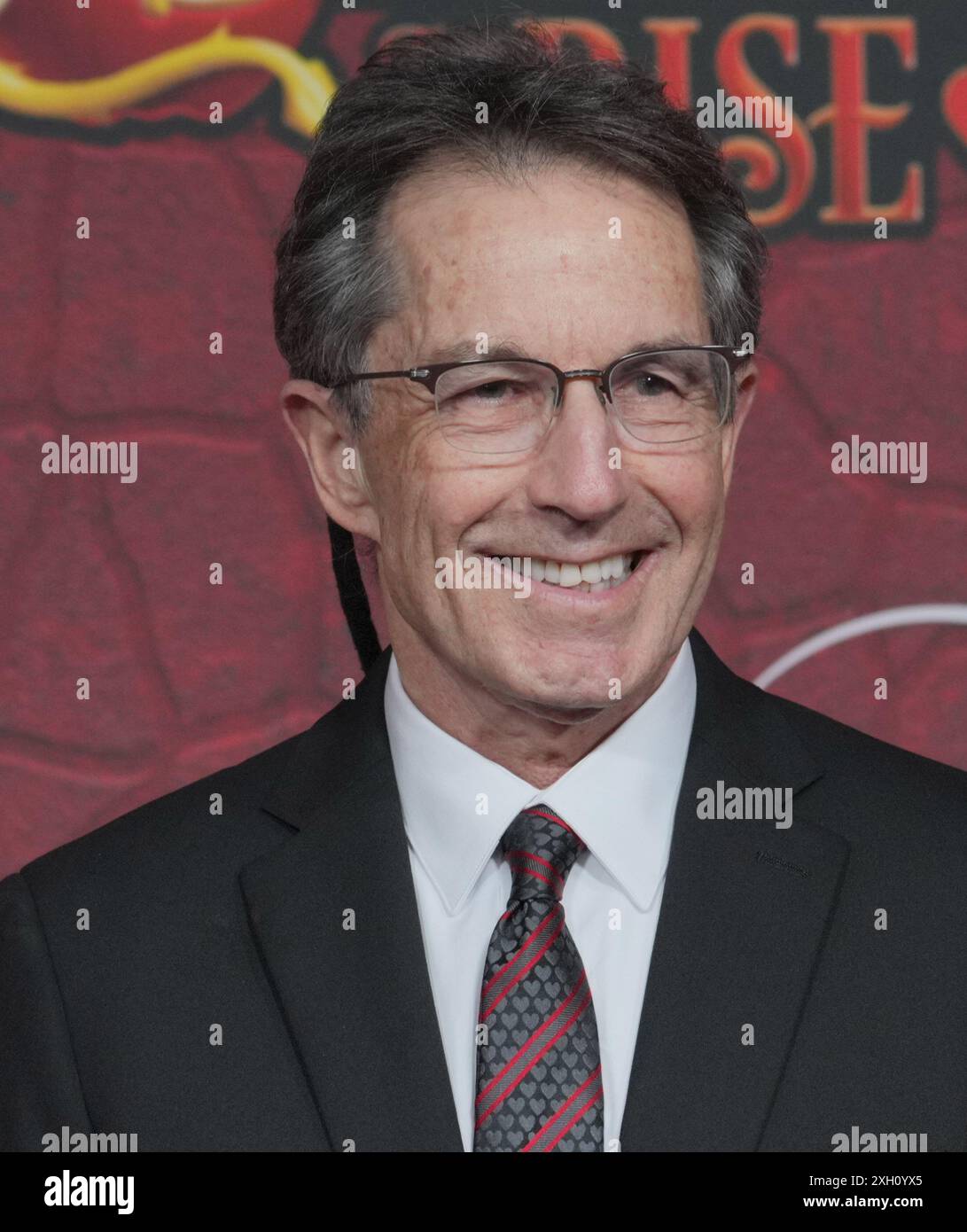 Gary Marsh arrives at the Disney's DESCENDANTS: THE RISE OF RED World ...