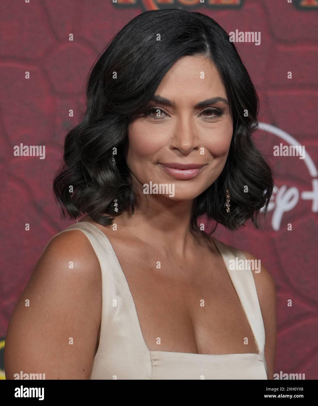 Shazia Pascal arrives at the Disney's DESCENDANTS: THE RISE OF RED World Premiere held at The ...