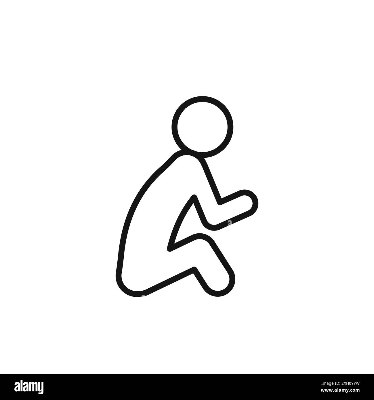 Person depression cloud Stock Vector Images - Alamy