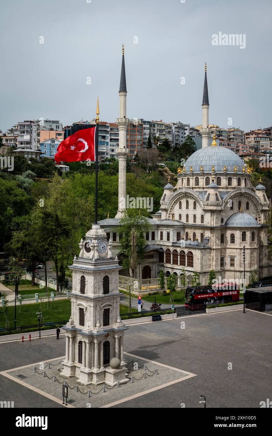 Nusretiye Mosque, an ornate mosque located in Tophane district of ...