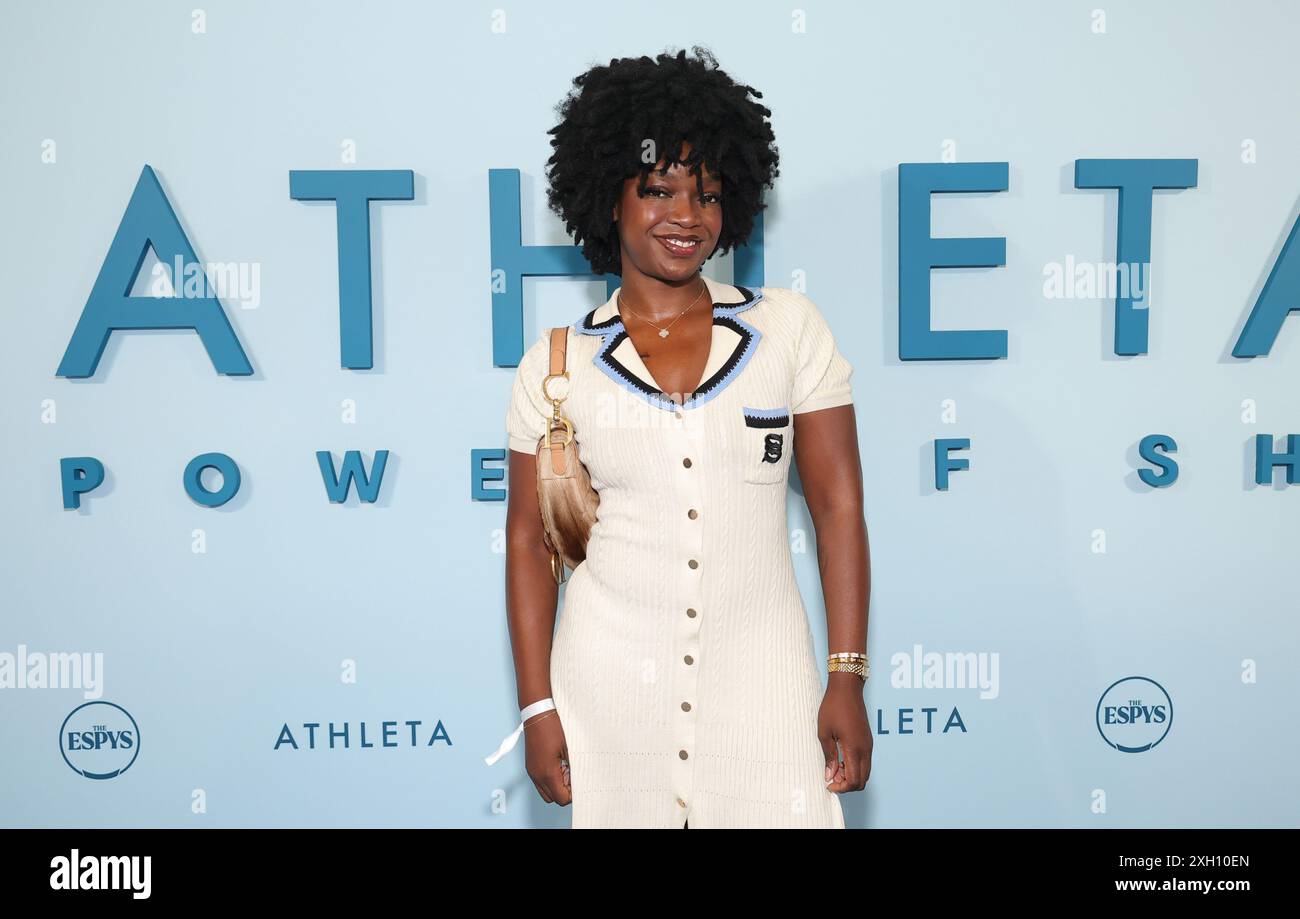 BEVERLY HILLS, CA - JULYE 10: Grace Amaku at the Athleta Power of She ...