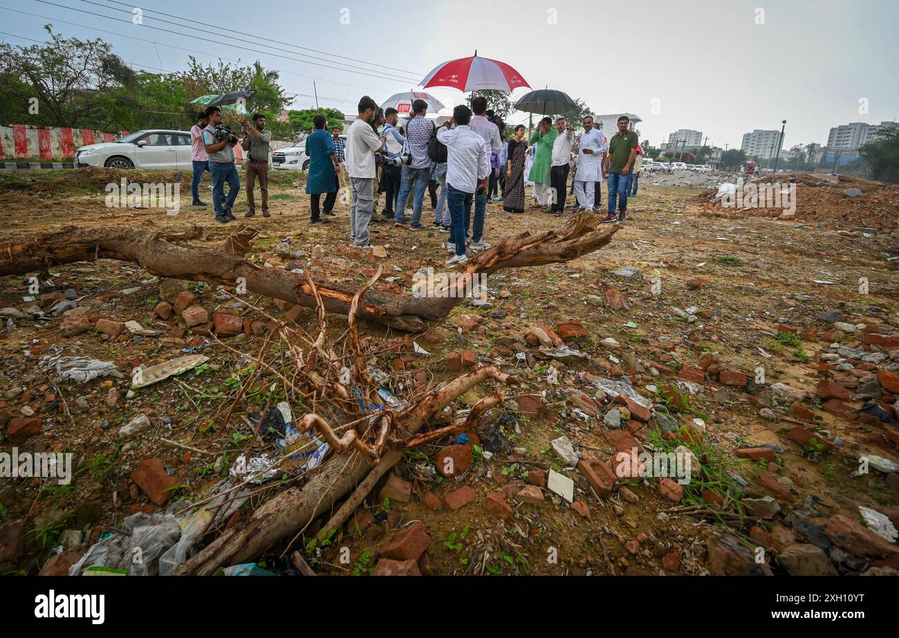 NEW DELHI, INDIA - JULY 9: Delhi Cabinet Ministers Atishi along with ...