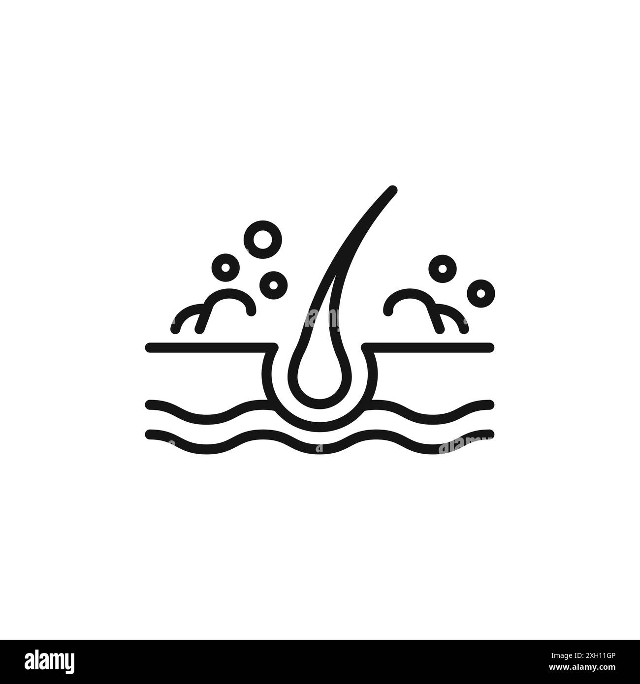 Dry shampoo black woman Stock Vector Images - Alamy