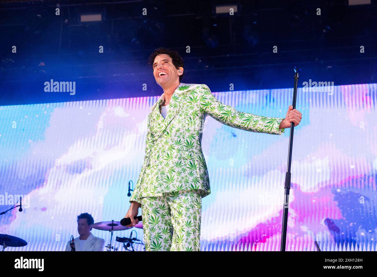 Kew, London, UK. July 9th, 2024. Singer Mika performs at Kew The Music ...