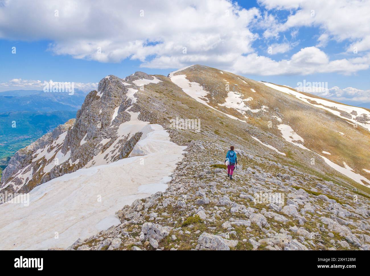 Monte Sirente (Italy) - The landscape summit of Mount Sirente, one of ...