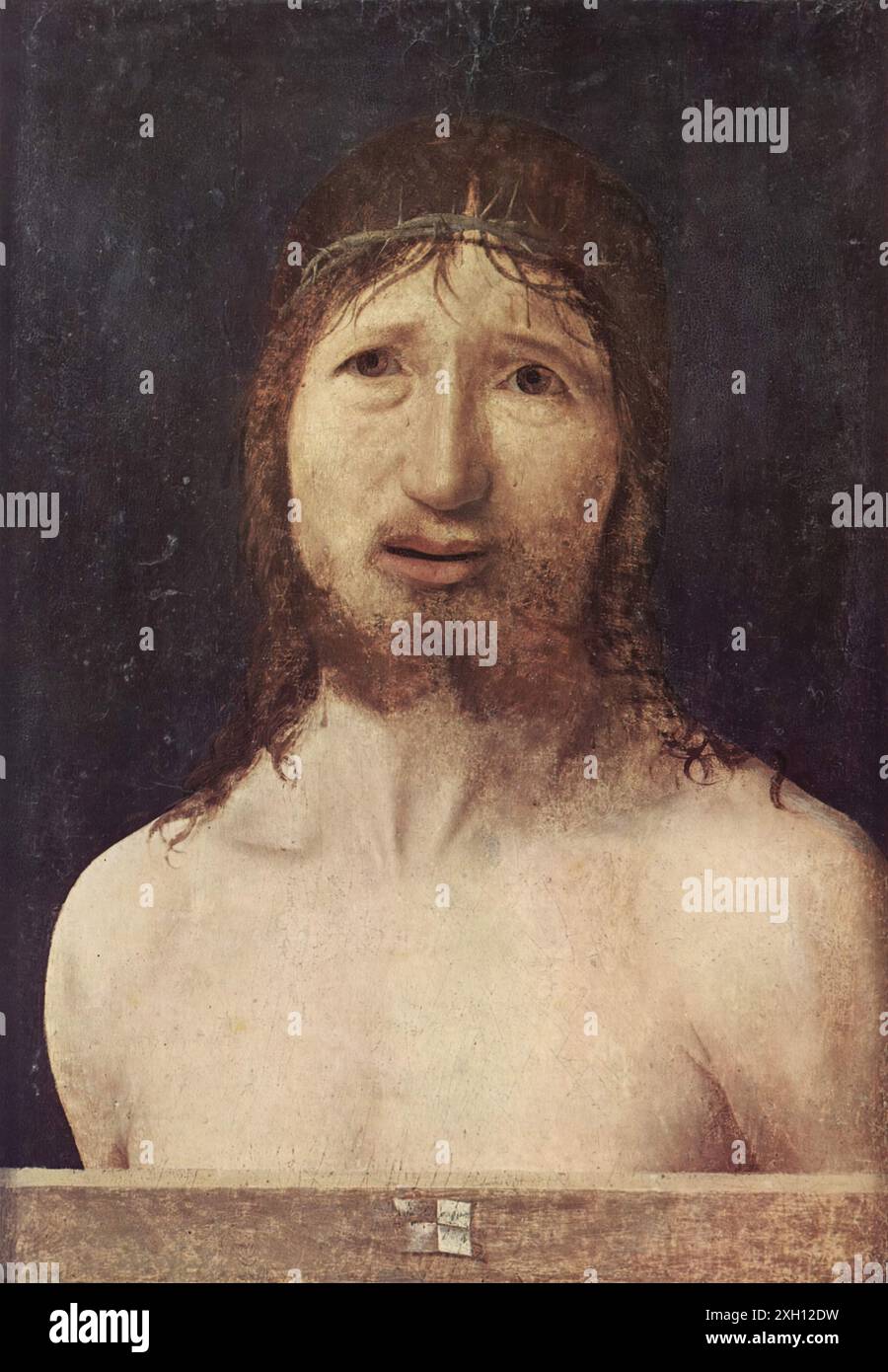 Antonello da Messina – Ecce Homo 1473. 49×38 cm, oil on panel Stock ...