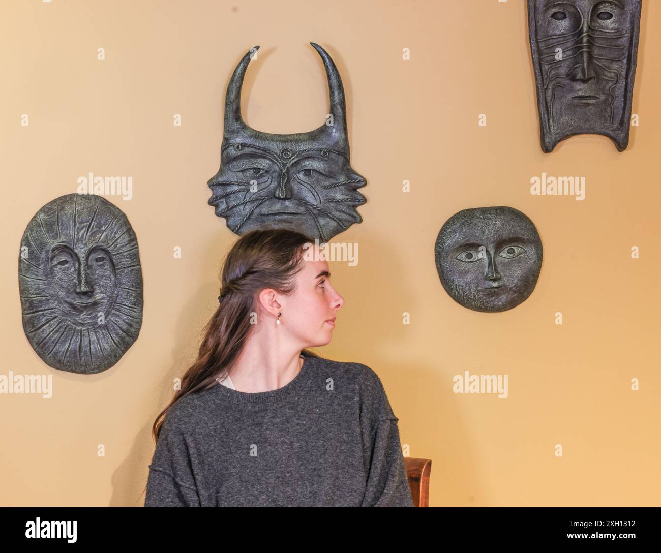 Petworth, West Sussex, UK. 11th July, 2024. British surrealist artist ...