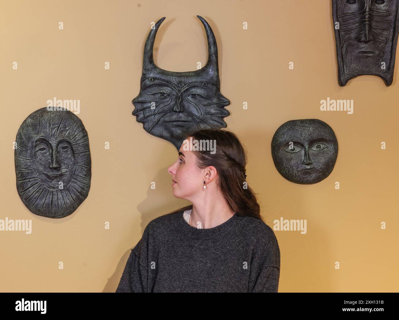 Petworth, West Sussex, England.11 July 2024 British surrealist artist ...