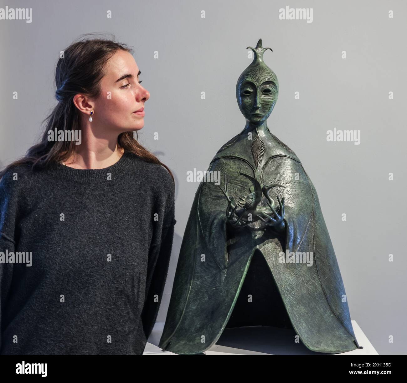 Petworth, West Sussex, England.11 July 2024 British surrealist artist ...