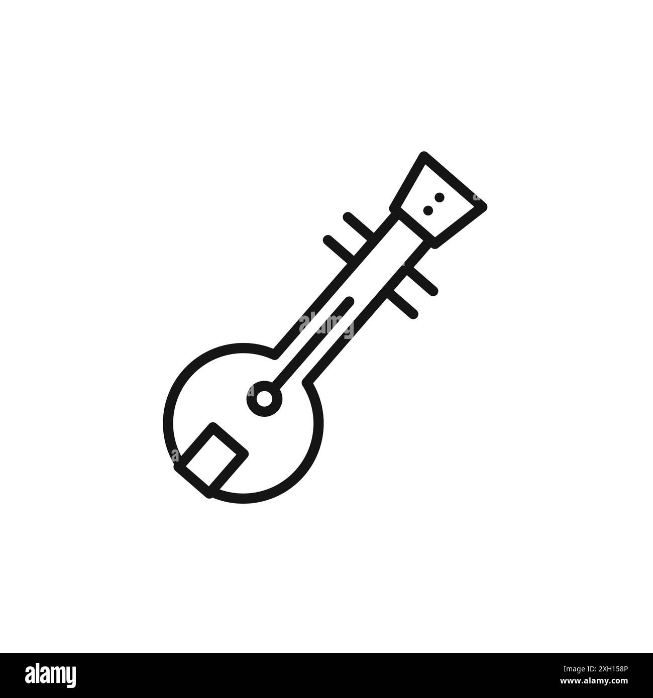 kora icon logo sign vector outline in black and white color Stock ...