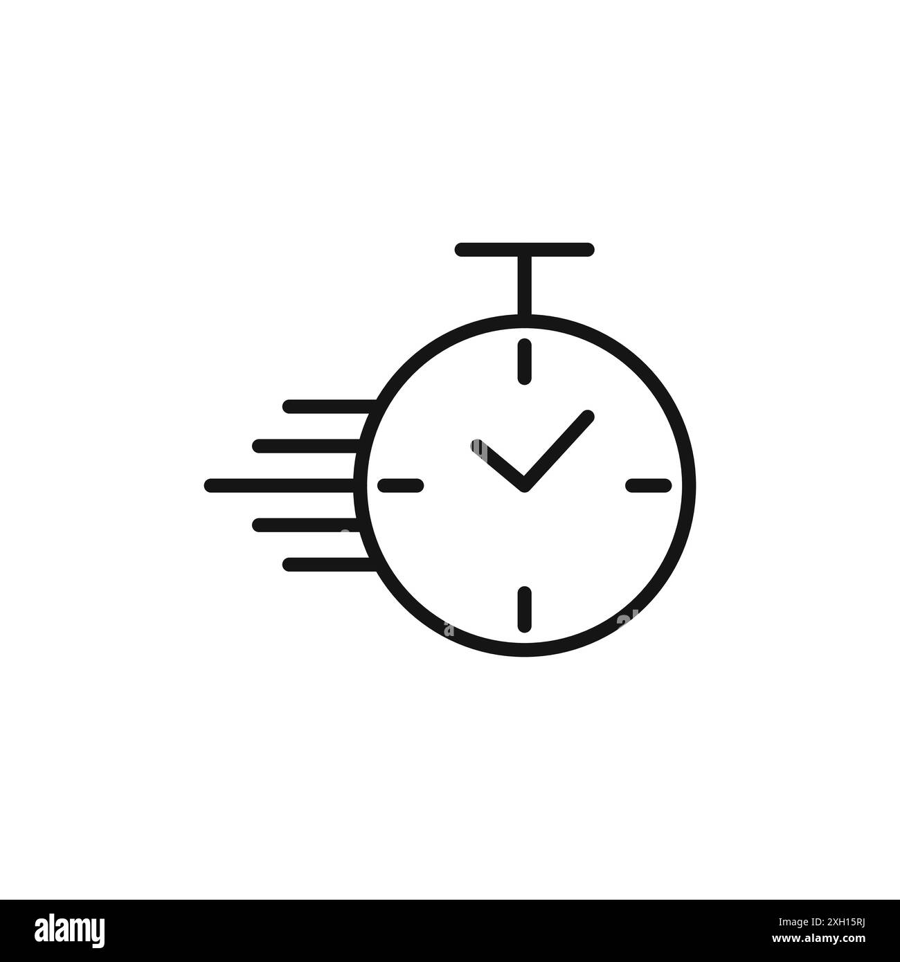quick response icon logo sign vector outline in black and white color ...