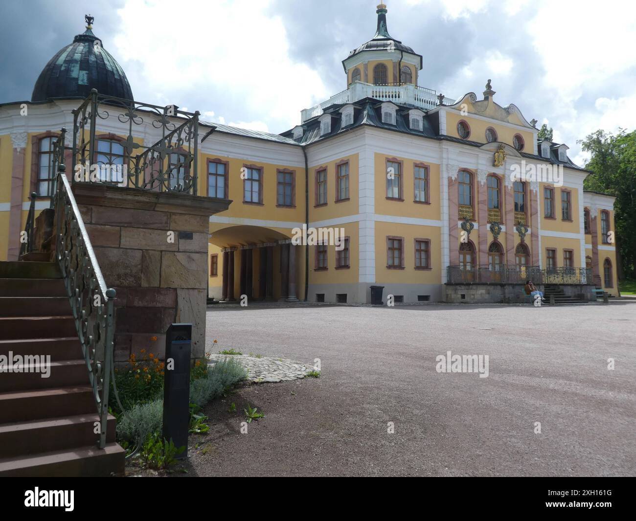 Weimar Schloss Belvedere Das Schloss Belvedere ist eine üppig ...