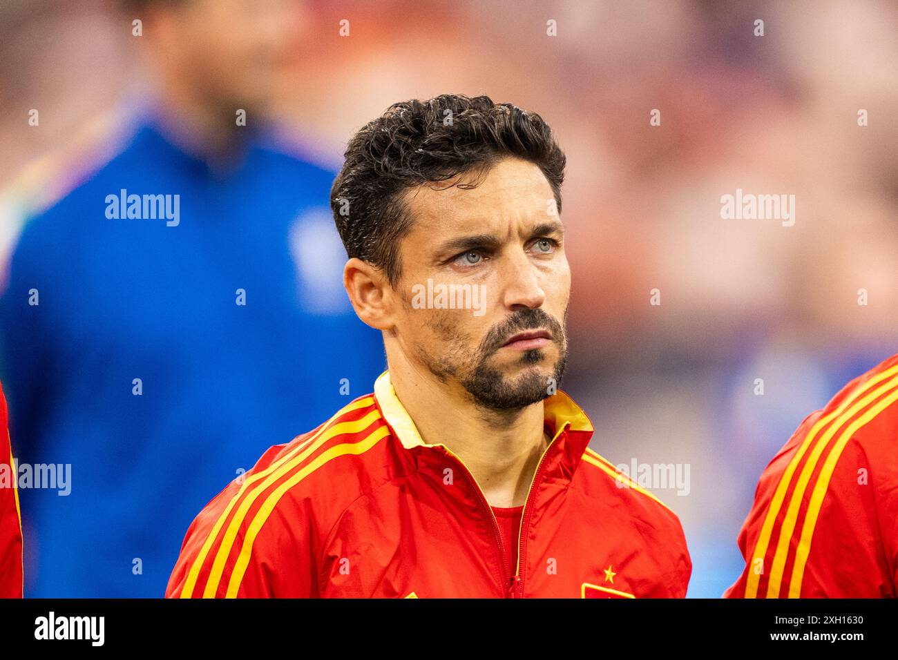 Munich, Germany. 09th, July 2024. Jesus Navas of Spain seen during the ...