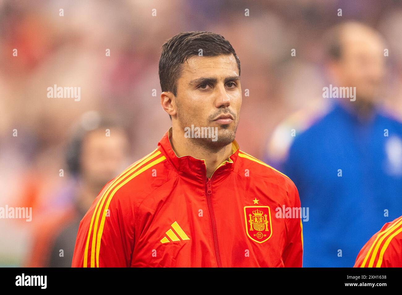 Munich, Germany. 09th, July 2024. Rodri of Spain seen during the UEFA ...