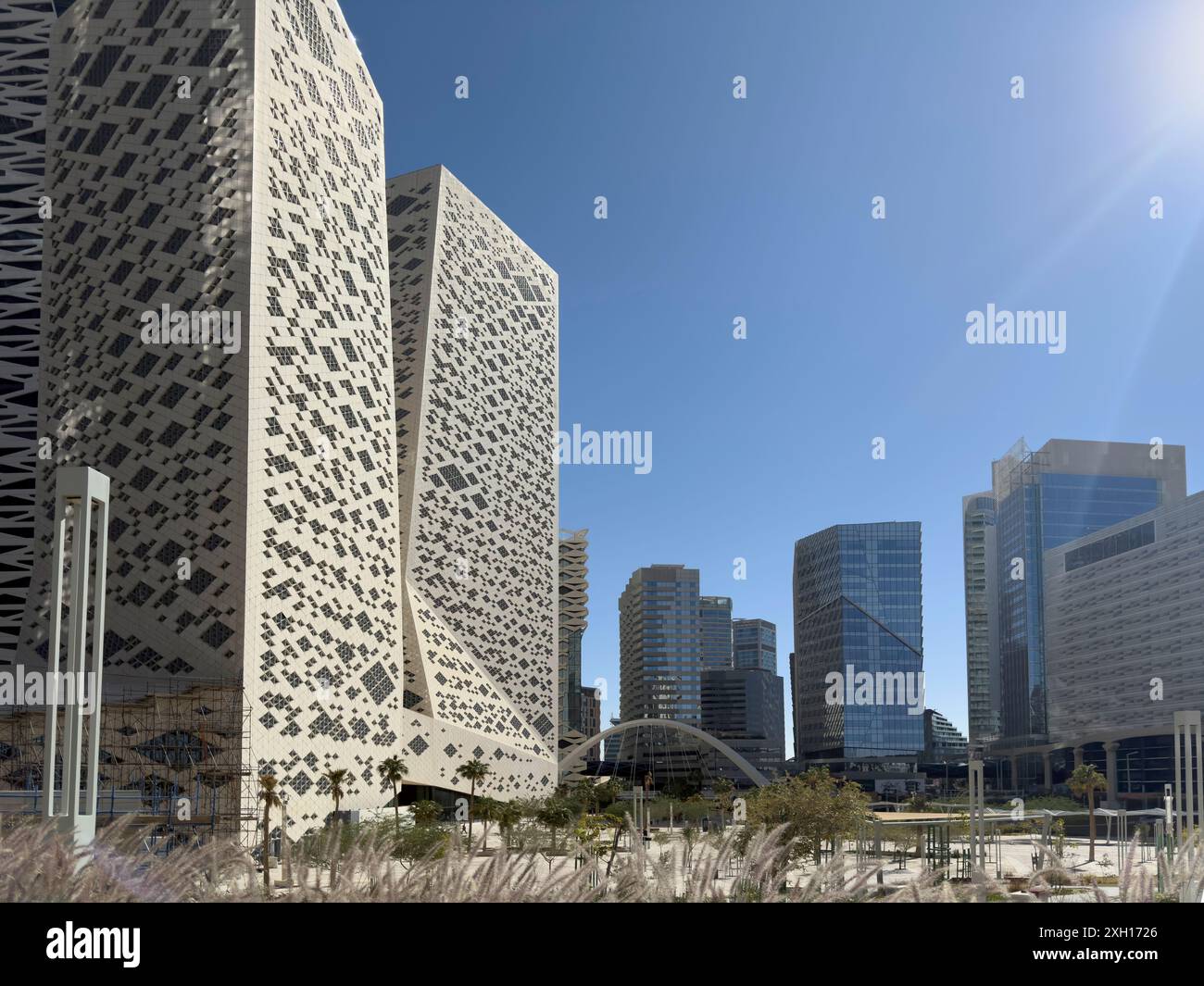 King Abdullah Financial District Riyadh. know as KAFD Stock Photo - Alamy