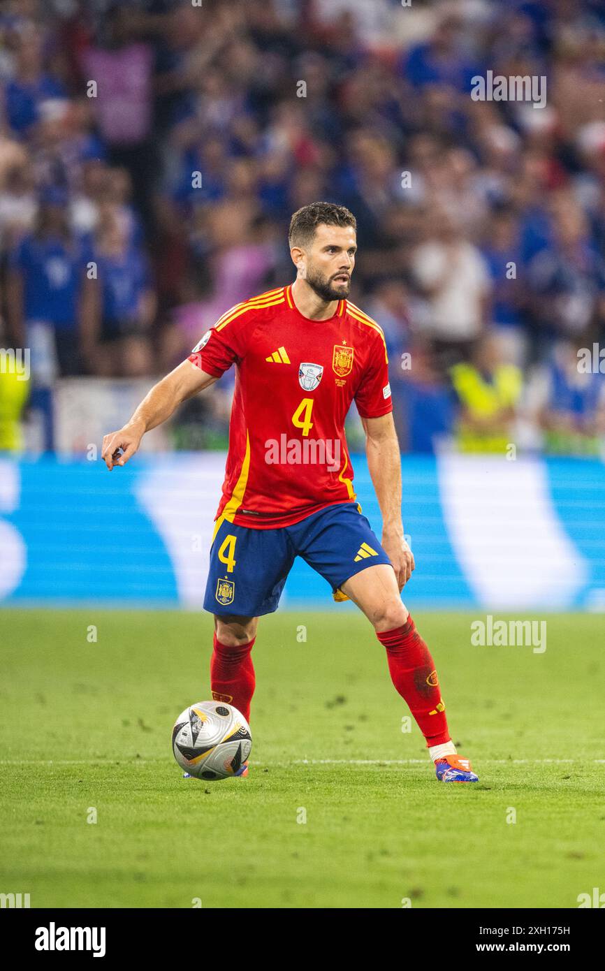 Munich, Germany. 09th, July 2024. Nacho (4) of Spain seen during the ...