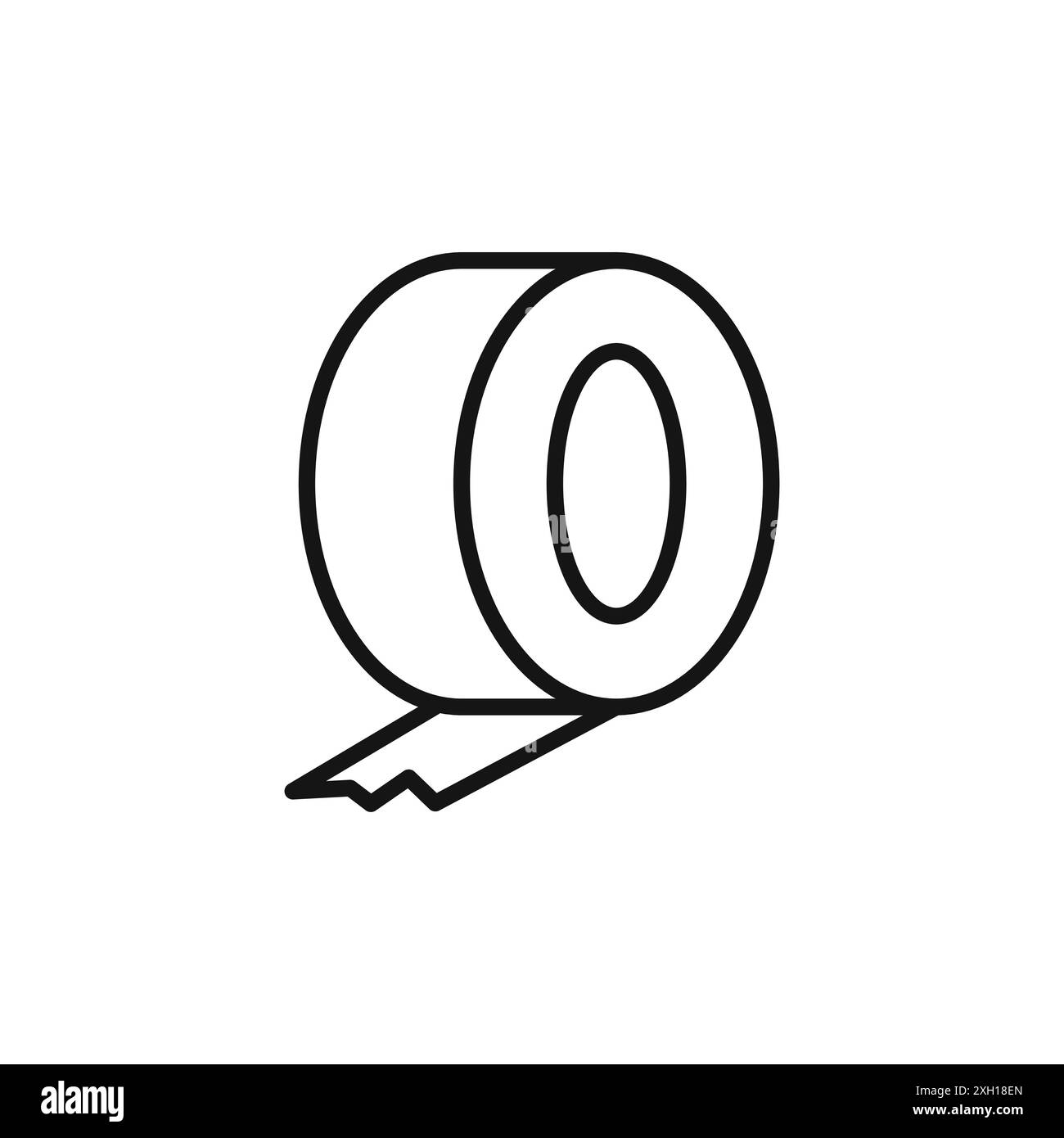 scotch iconb logo sign vector outline in black and white color Stock ...