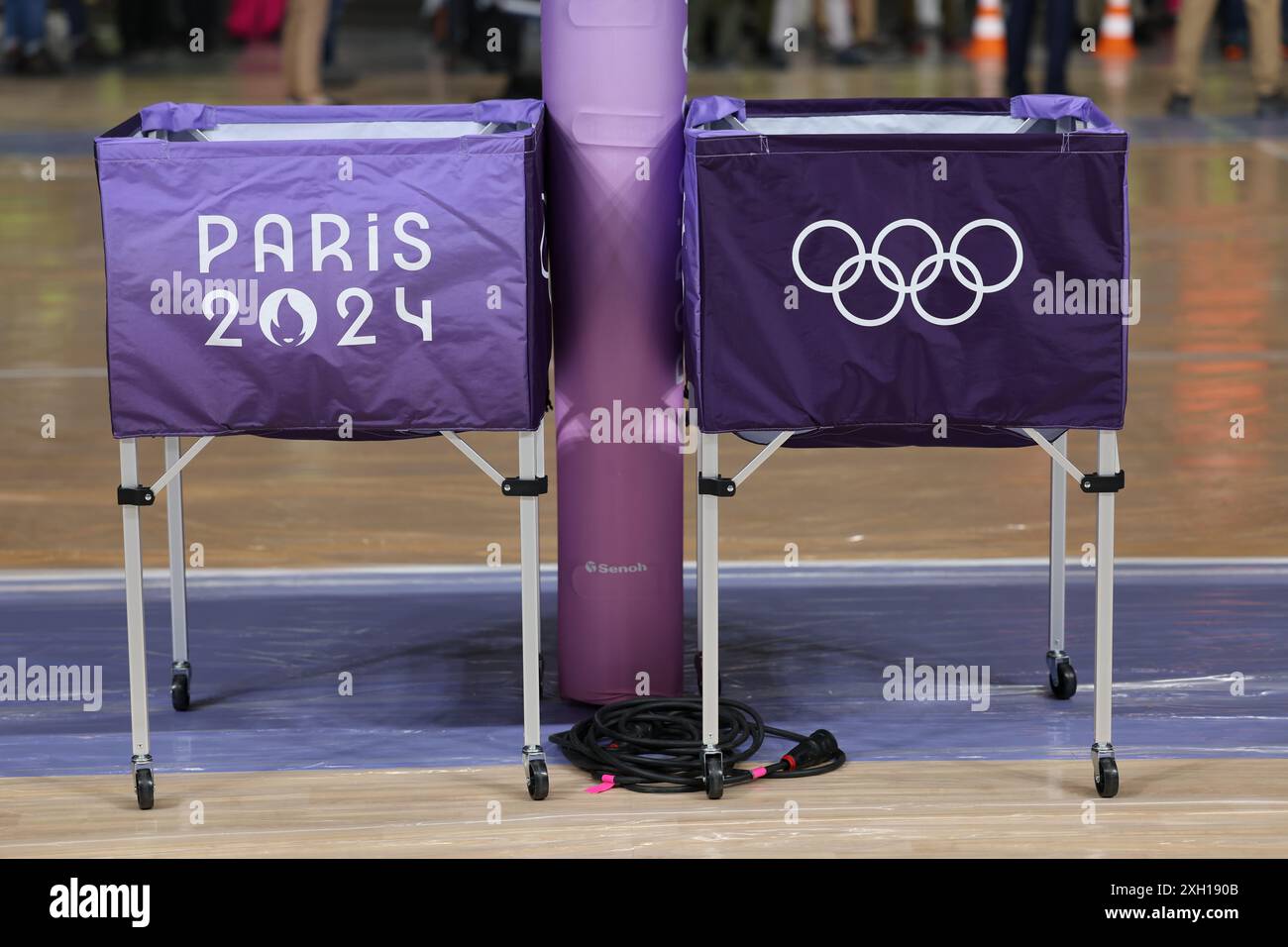 Paris, France. 11th July, 2024. This photo taken on July 11, 2024 shows ...