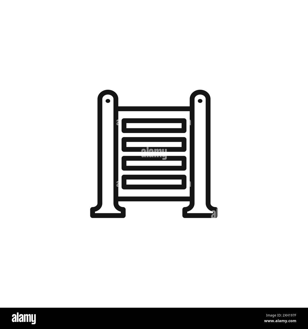 The garden trellis Stock Vector Images - Alamy