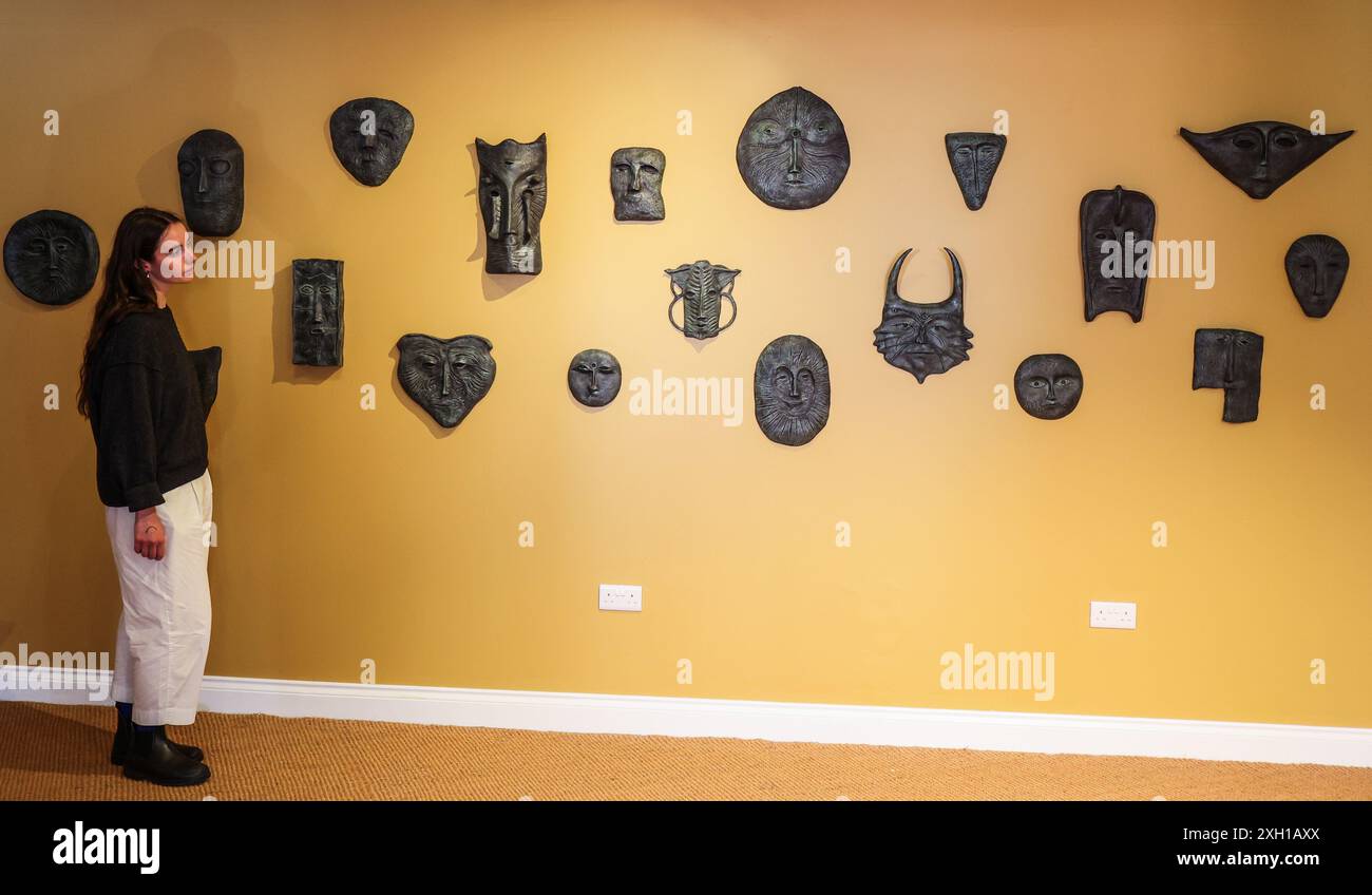 Petworth, West Sussex, UK. 11th July, 2024. British surrealist artist ...