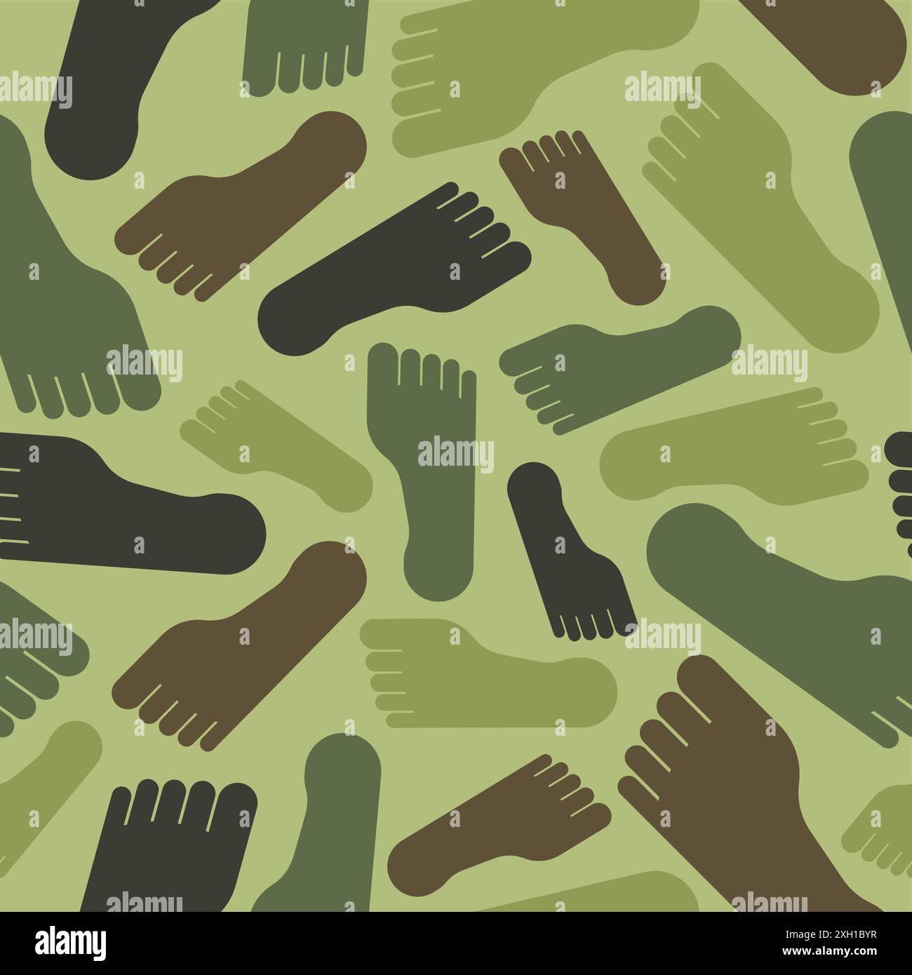 feet Military pattern seamless. Army legs background. Soldier's ...