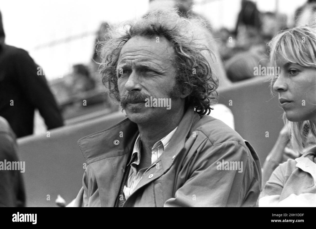 Pierre Richard, French actor 1979 French Open Stock Photo - Alamy