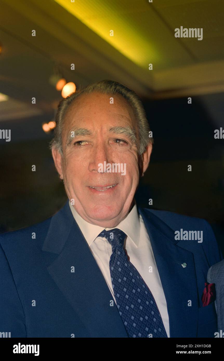 Portrait of Mexican-American actor and director Anthony Quinn on ...