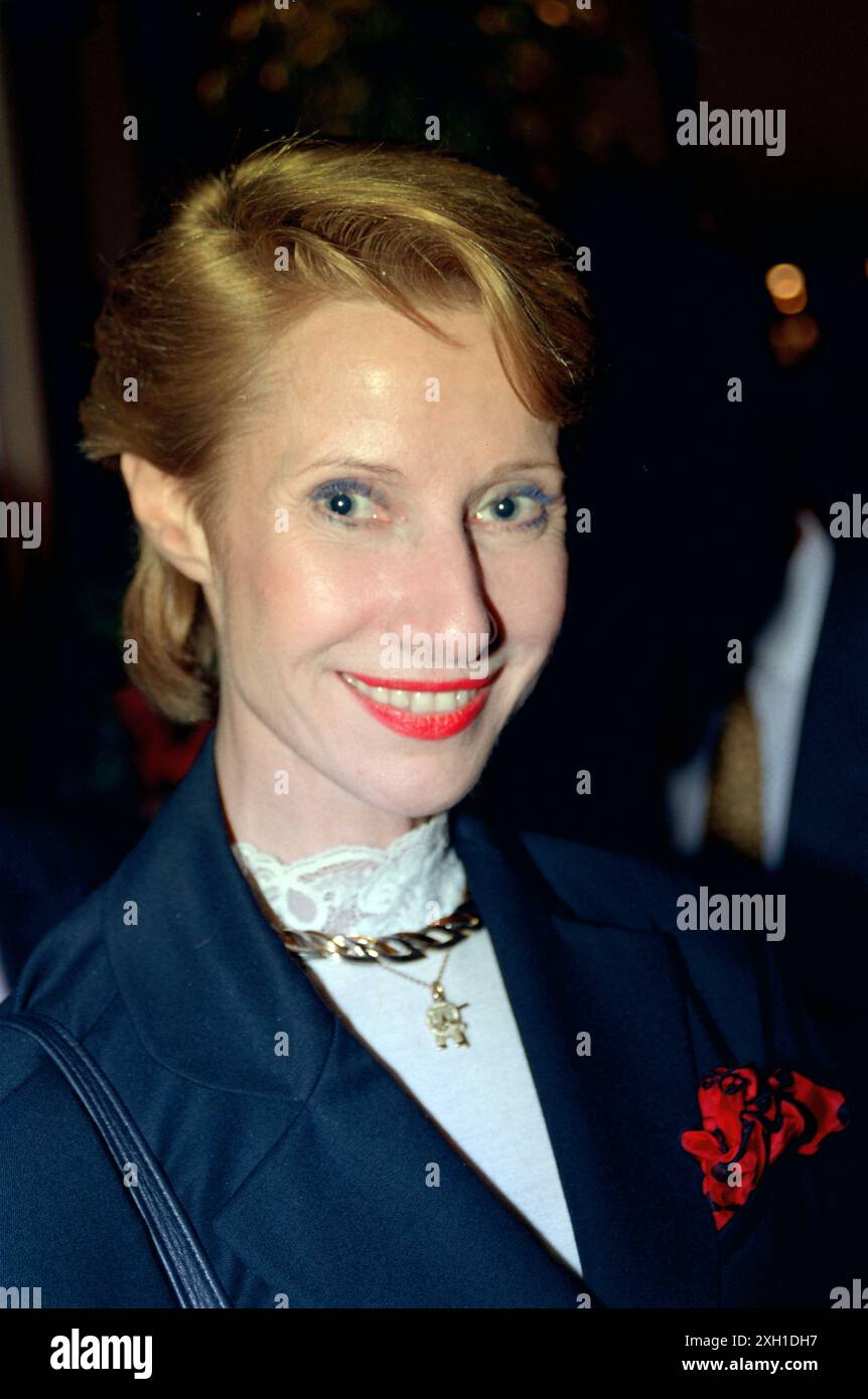 Danièle Gilbert, at the Bruno Coquatrix Award ceremony, 22 October 1990 ...