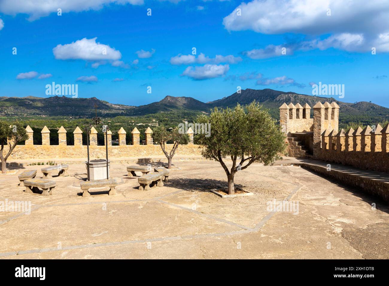 At the citadel of Arta, Majorca Stock Photo - Alamy