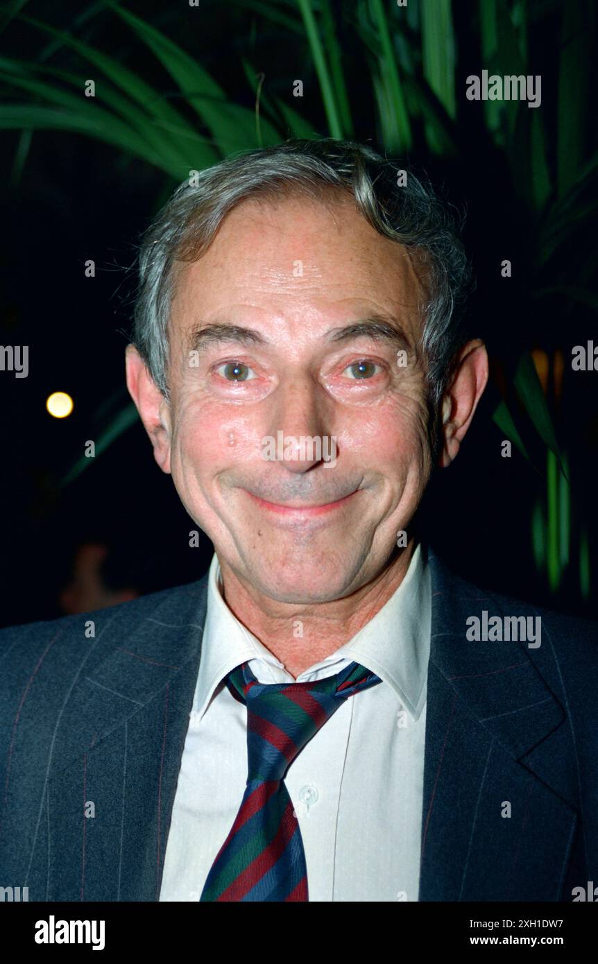 French actor Jacques Duby at the Bruno Coquatrix award ceremony in ...