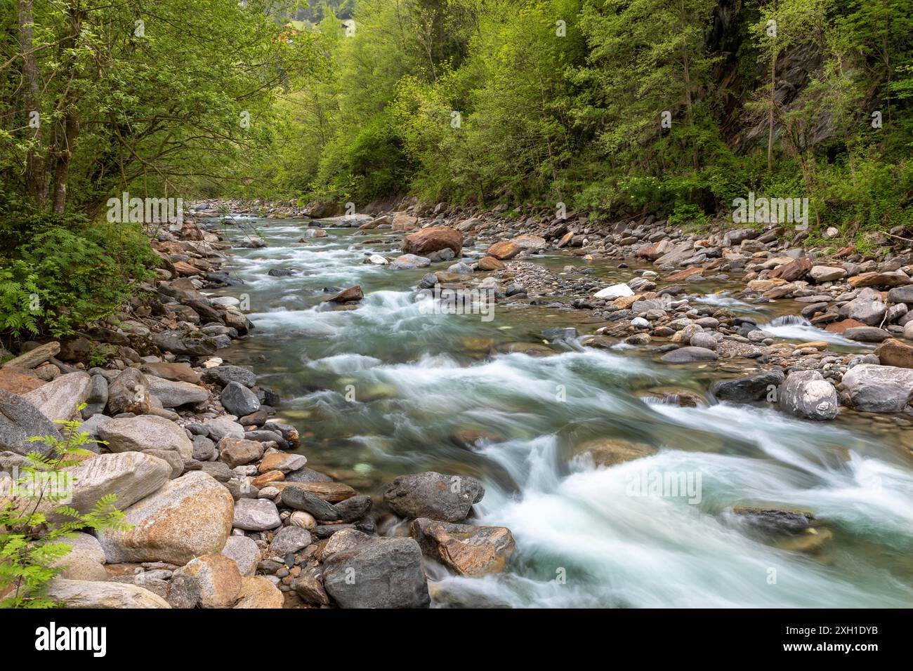 Pass Gorge in the Passeier Valley, South Tyrol Stock Photo - Alamy