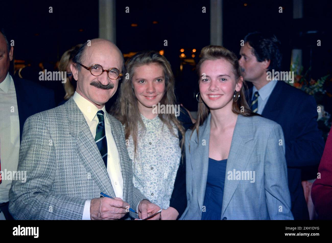 French musician Marcel Zanini signing an autograph at the Bruno ...
