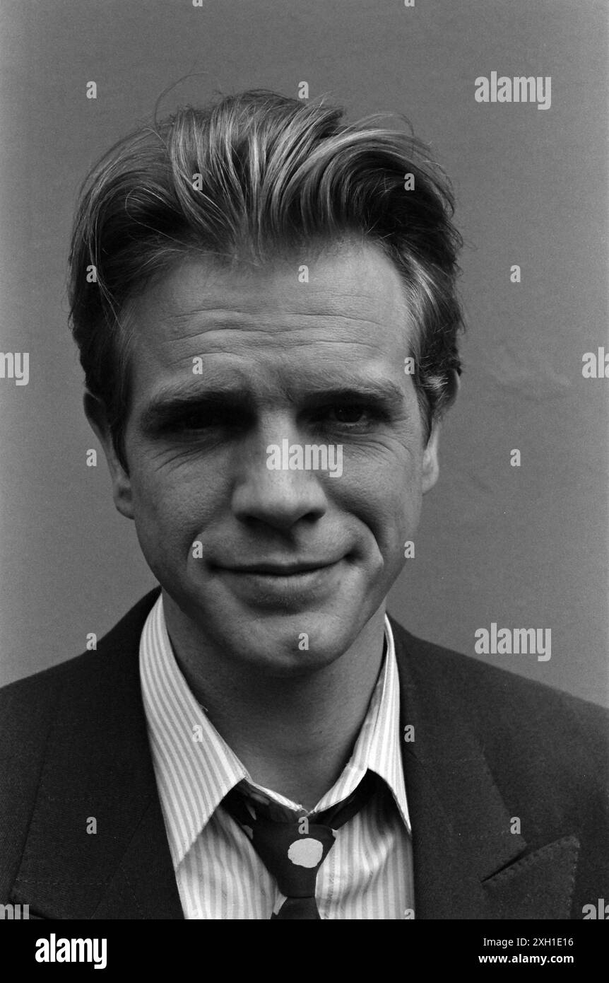 French actor Xavier Deluc, September 1991 Stock Photo - Alamy