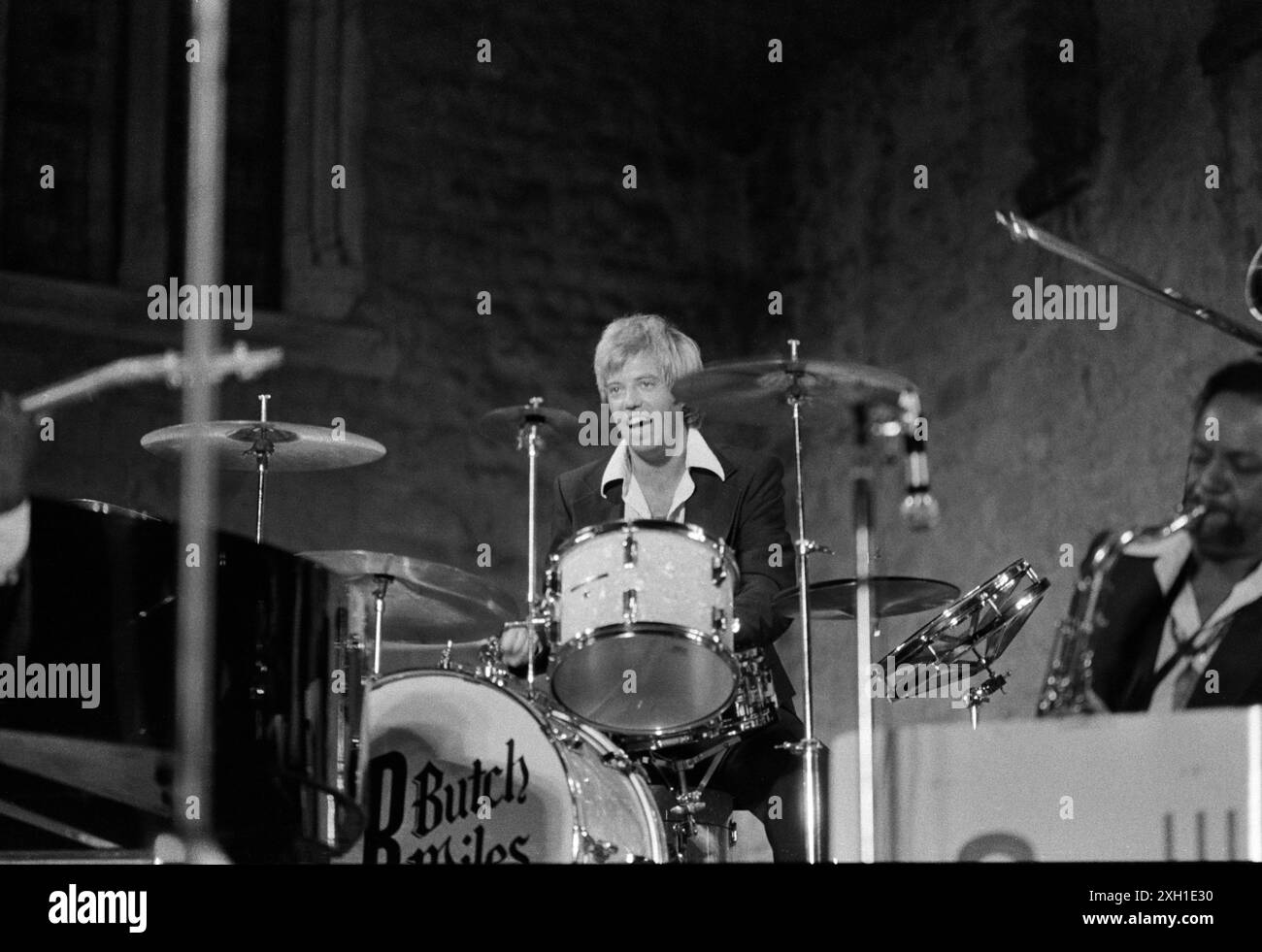 Drummer 1977 Black and White Stock Photos & Images - Alamy