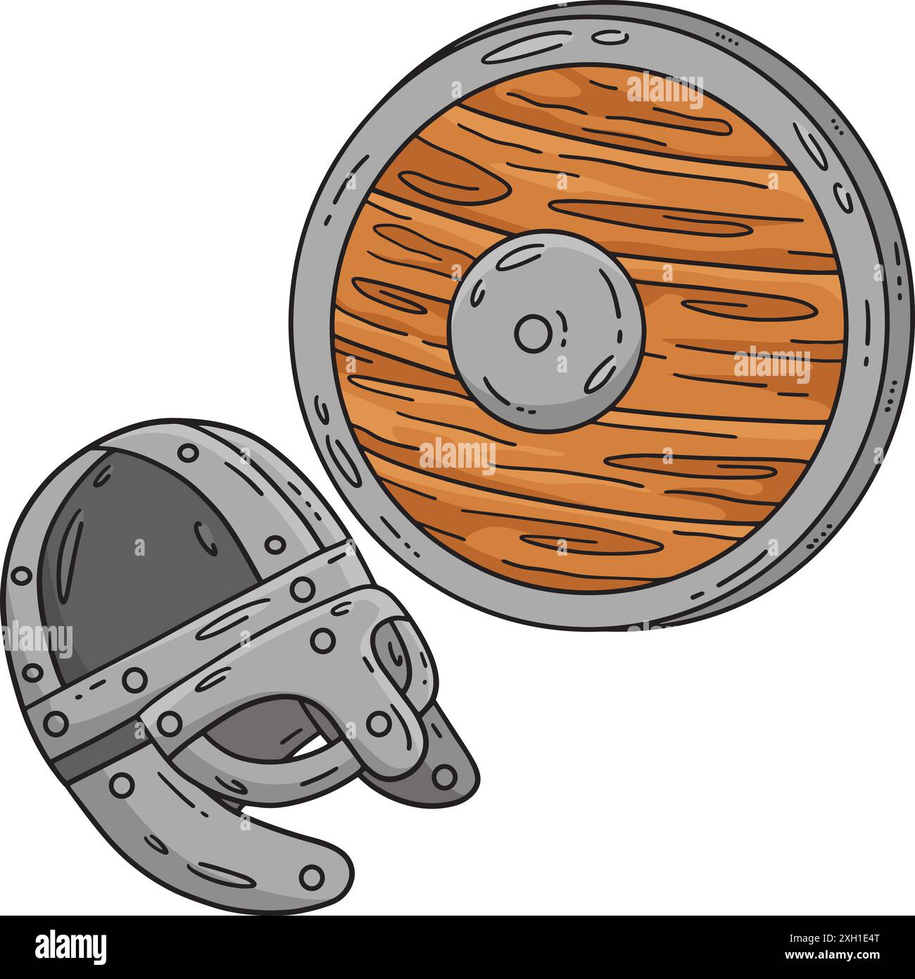 Cartoon shield Cut Out Stock Images & Pictures - Alamy