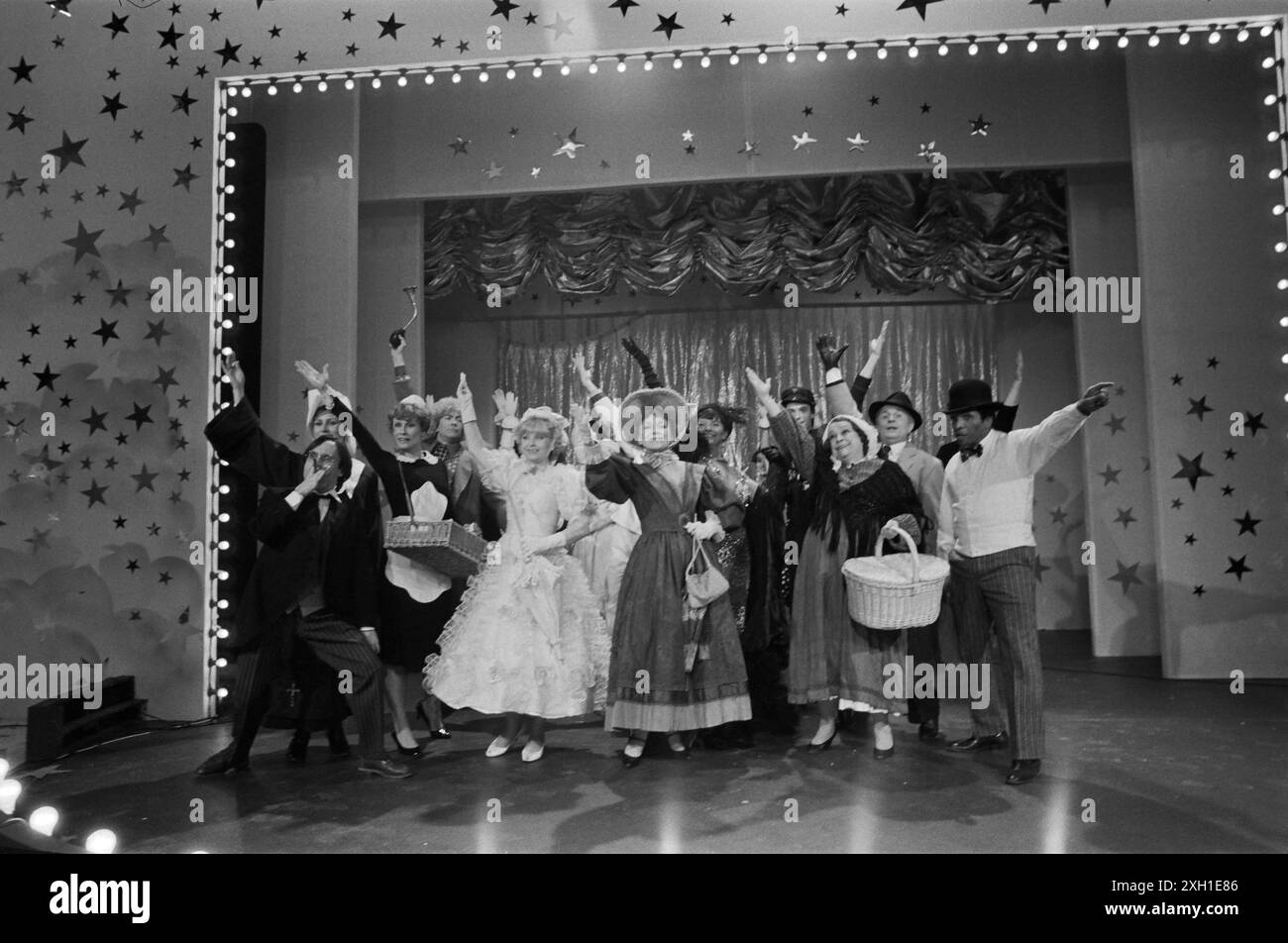 French TV show "Chantez le moi" broadcast on Antenne 2 in 1985 ...