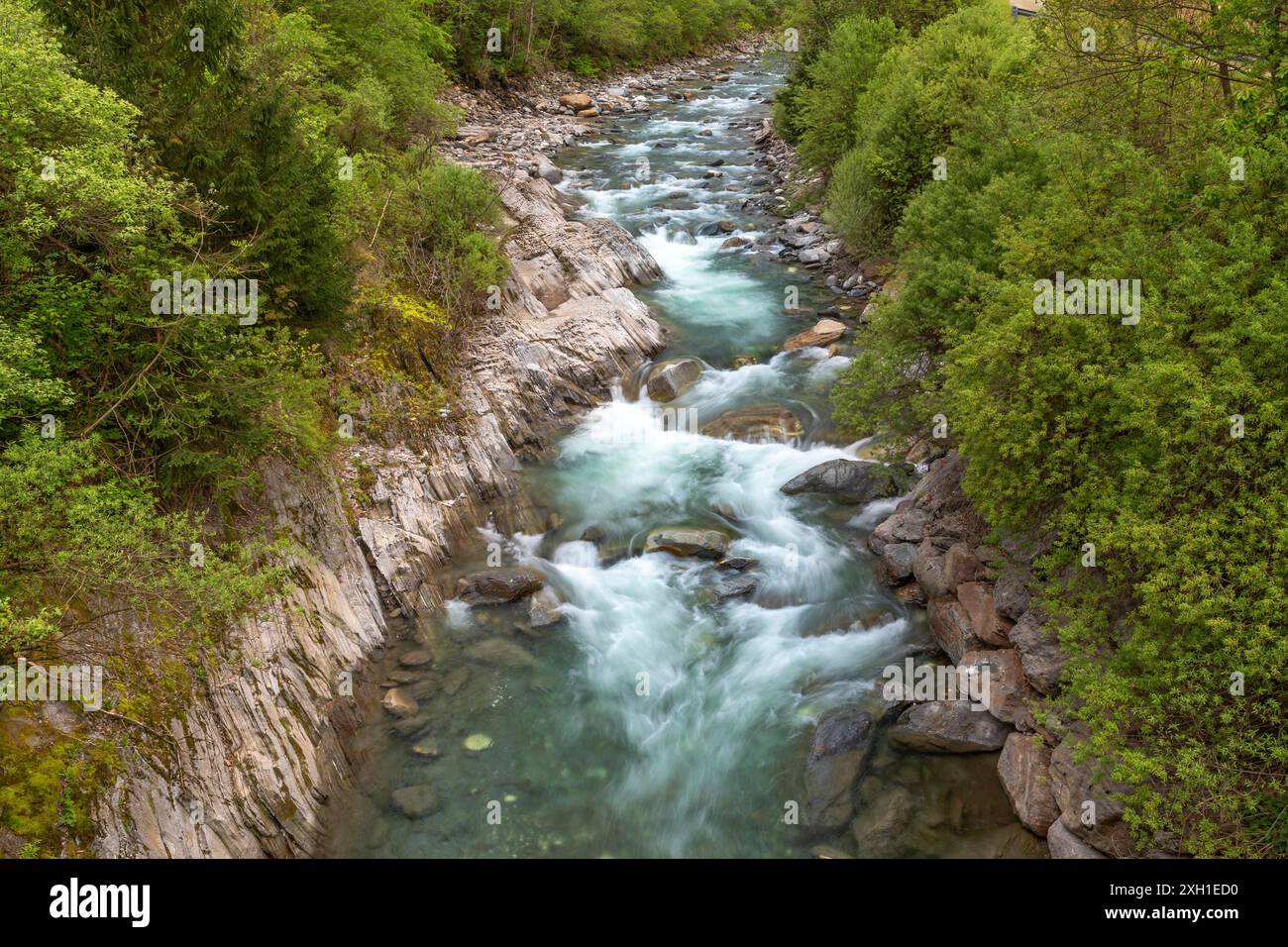 Pass Gorge in the Passeier Valley, South Tyrol Stock Photo - Alamy
