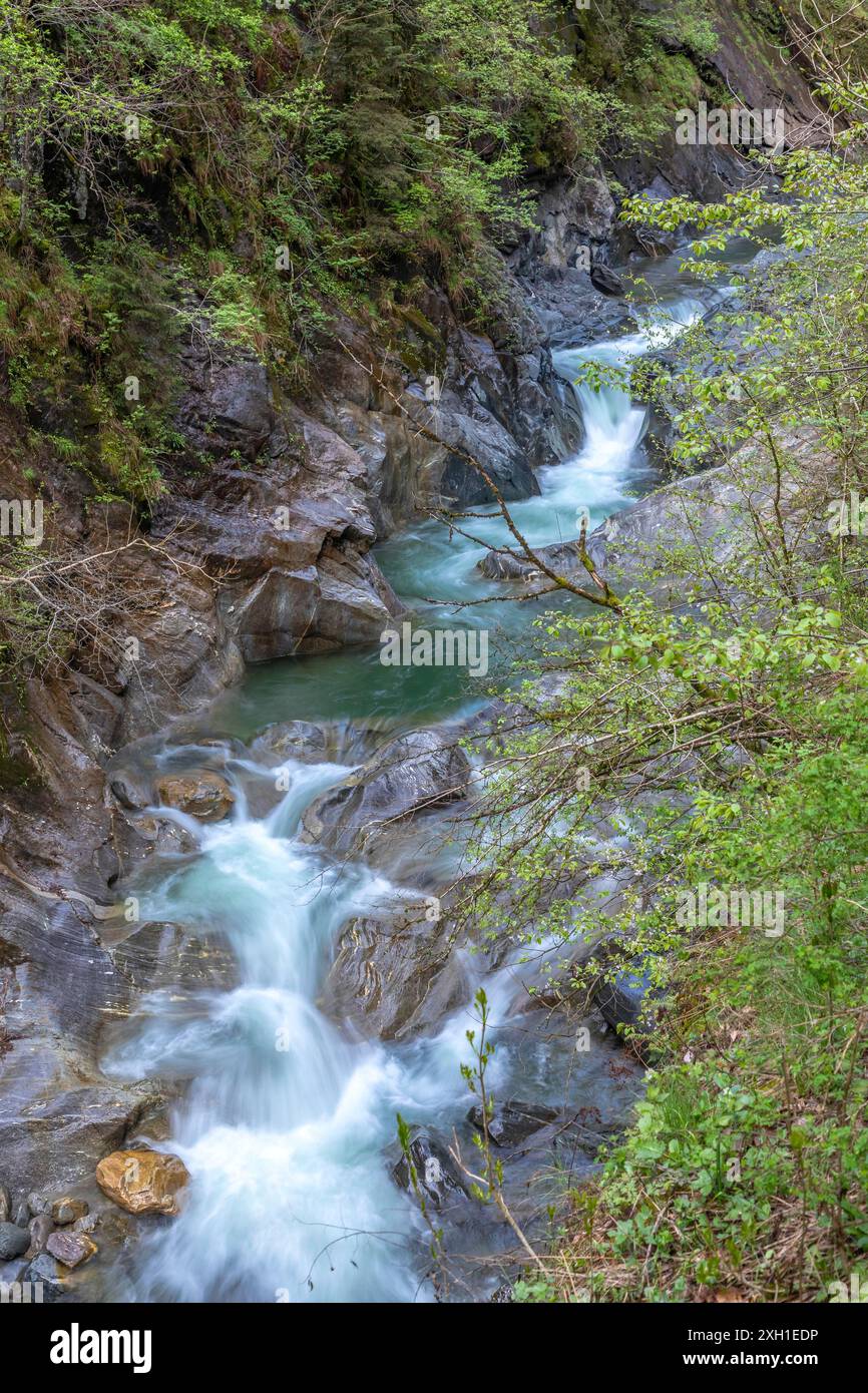 Pass Gorge in the Passeier Valley, South Tyrol Stock Photo - Alamy
