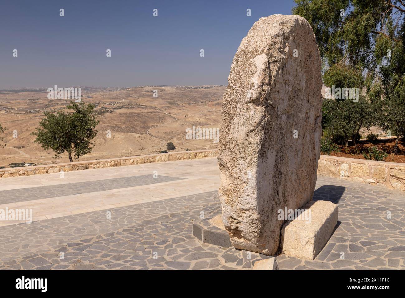 Rolling stone as a fortified Tor tor of a Byzantine monastery in the ...