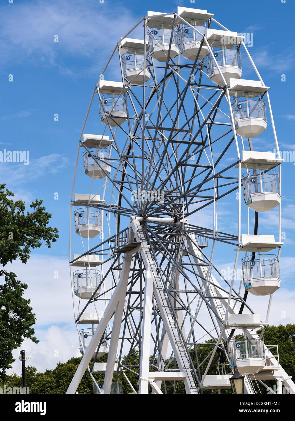The Ferris wheel at Wicksteed Park, Kettering, England Stock Photo - Alamy