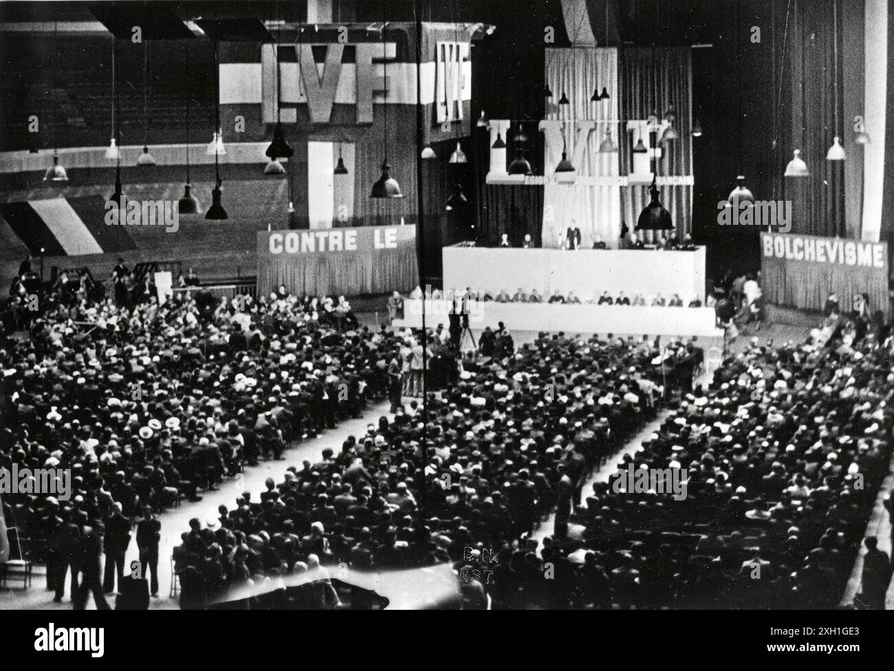 Meeting of the Legion of French Volunteers Against Bolshevism (in ...