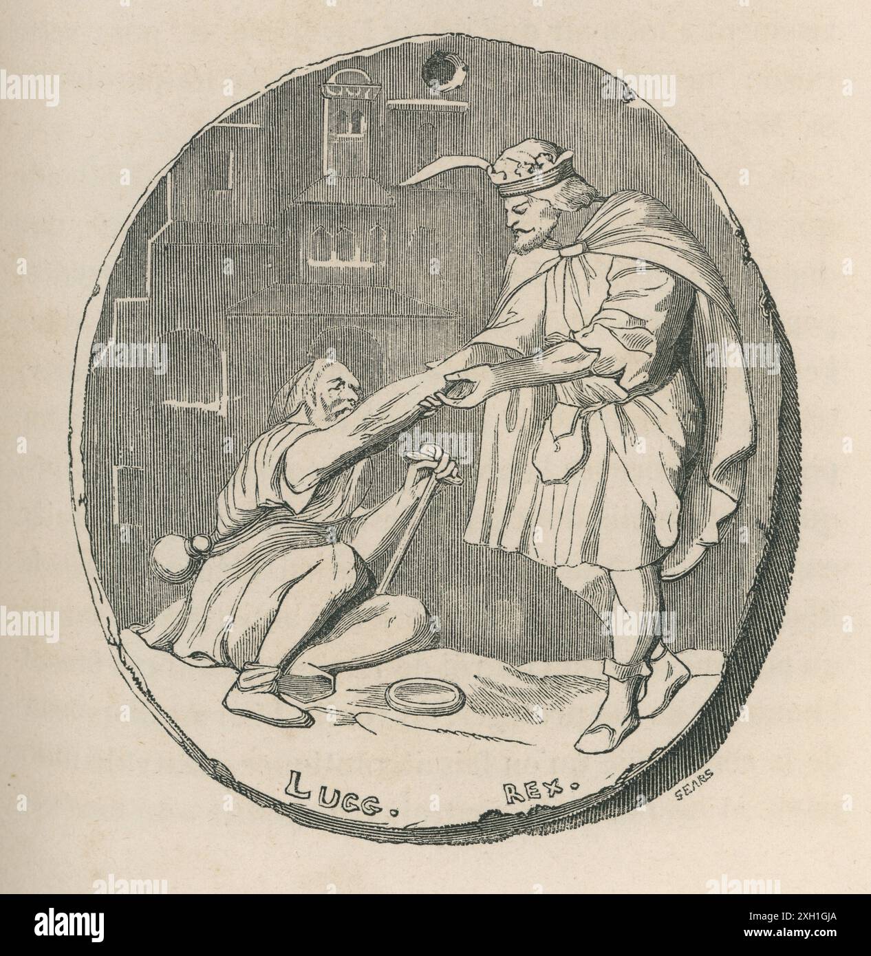 Laputa gulliver's travels illustration hi-res stock photography and ...