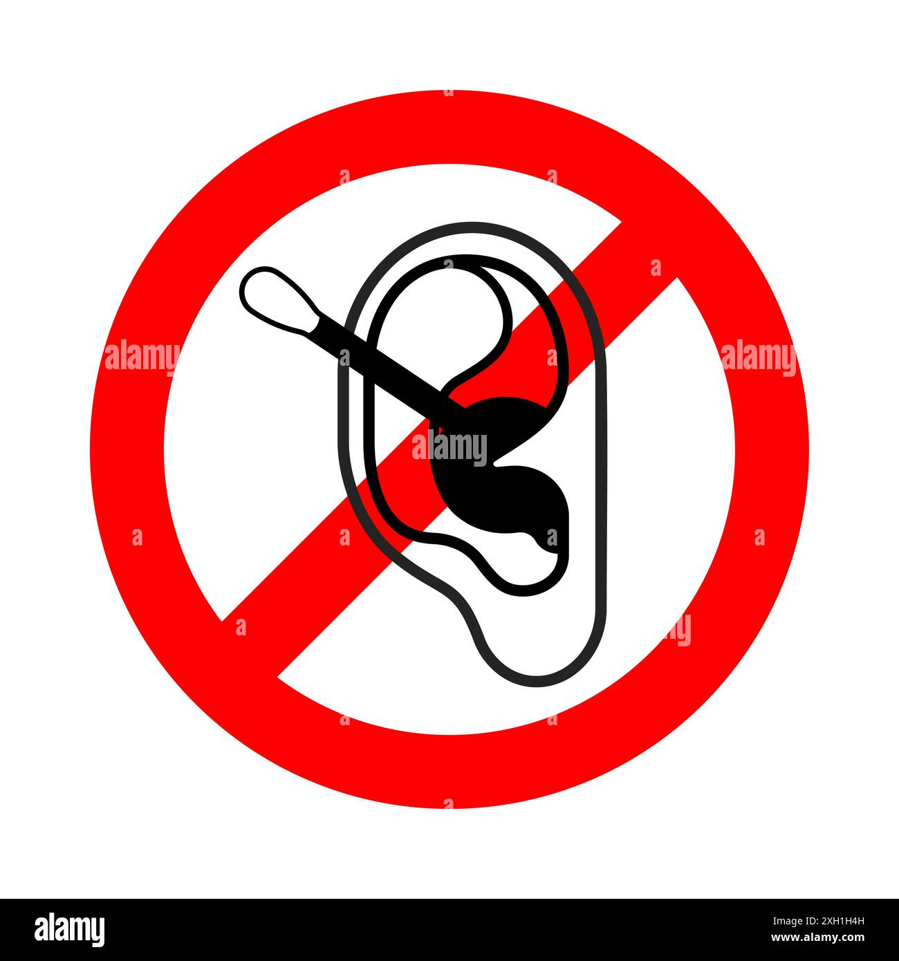 Human ear sign Stock Vector Images - Alamy
