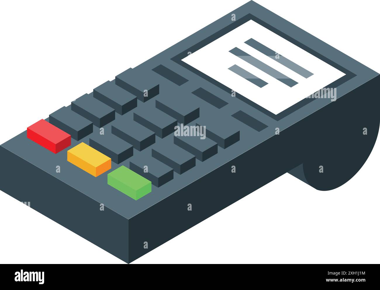 Electronic payment terminal processing credit card transaction Stock ...