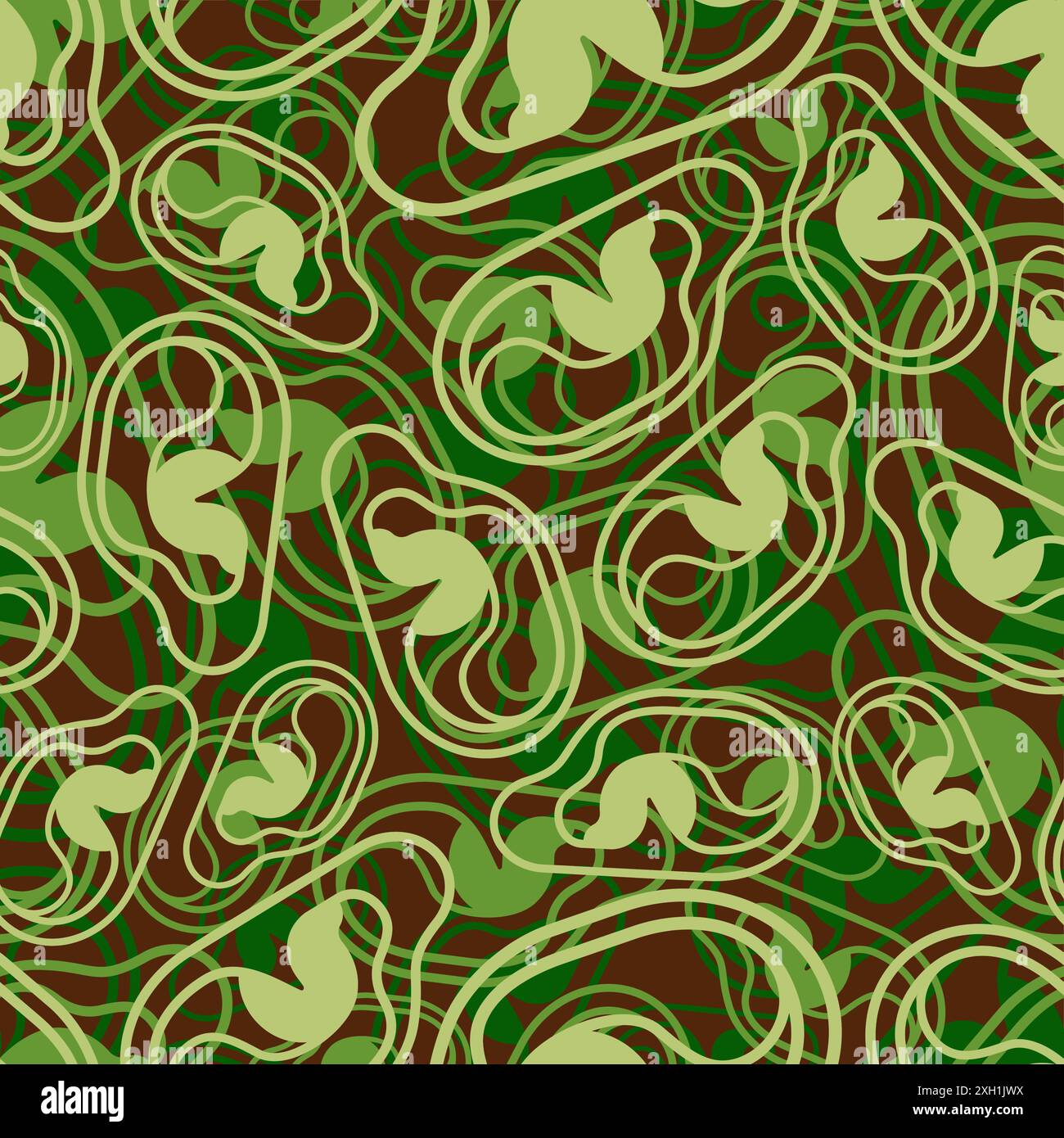 Human Ear Military pattern seamless. Army Ears background. Soldier's ...